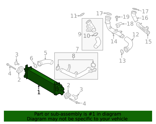 31338306 - Inter-Cooler - 2016-2021 Volvo | Volvo OEM Parts Direct