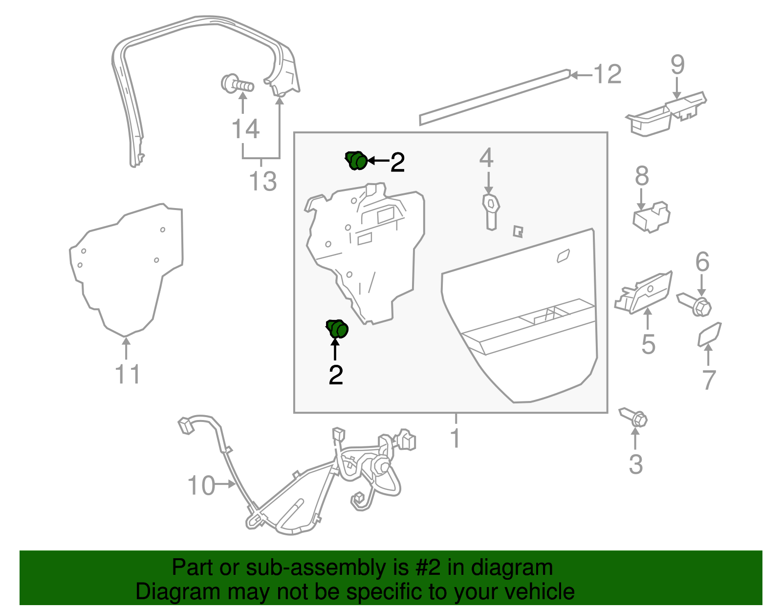 2010-2025 GM Multi-Purpose Retainer 11547574 | GetOEMParts.com