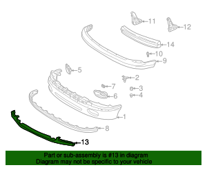 2000-2002 Toyota Tundra Upper Panel 53903-0C010 | Toyota Parts Center