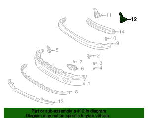2000-2006 Toyota Tundra Mount Bracket 52142-0C010 | OEM Parts Online