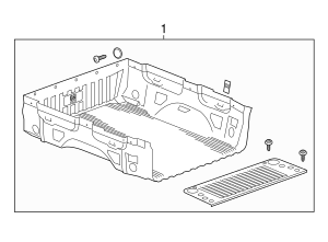 84648940 - Bed Liner, Bow-Tie Logo 2019-2024 Chevrolet | Chevrolet ...
