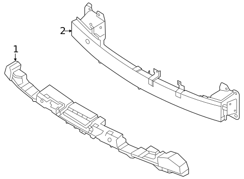Bumper & Components - Front for 2022 Hyundai Tucson | OEM Parts Online