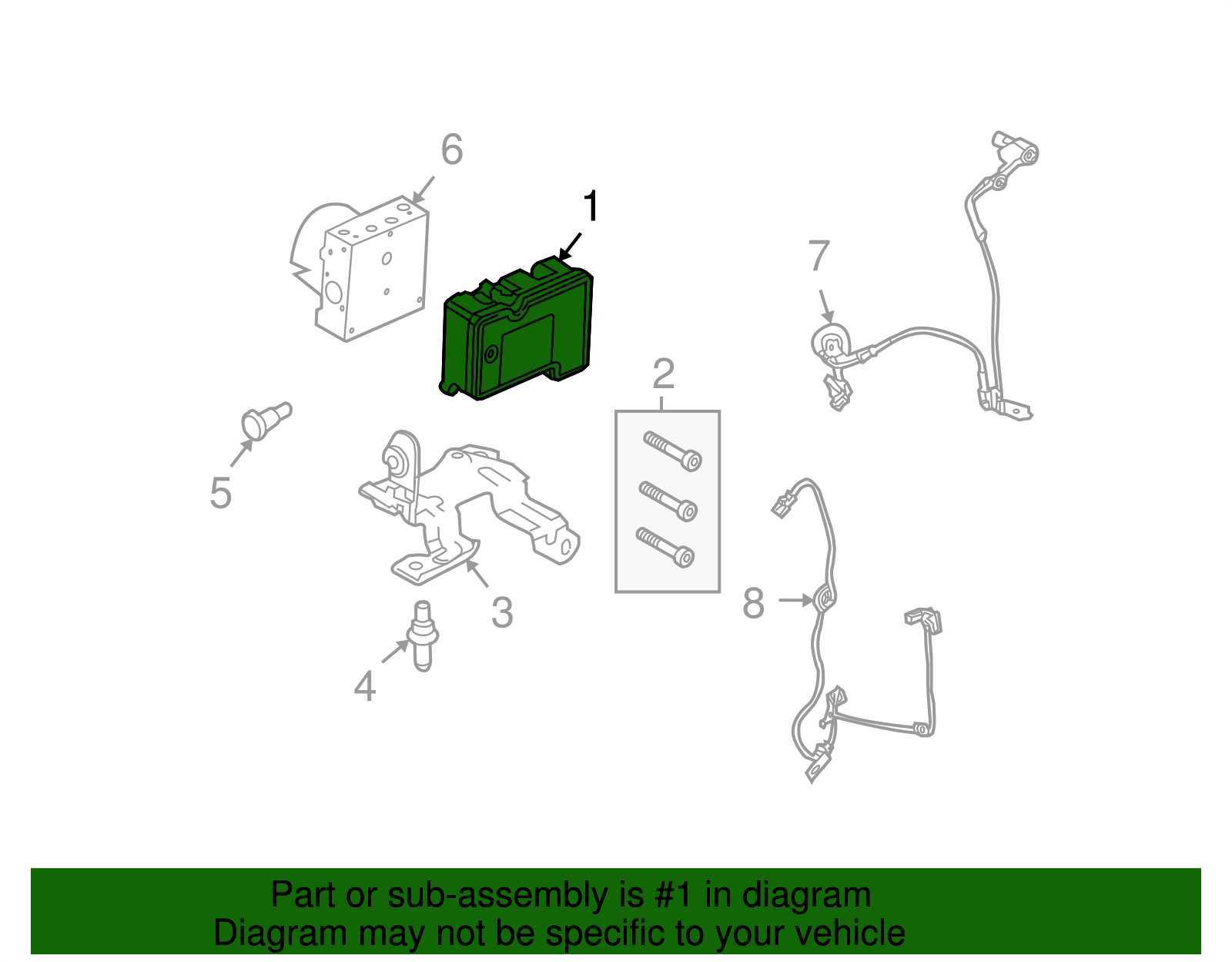 Ford Dealership 2010-2012 Ford Control Module RU2Z-2C219-A | Ford Parts ...