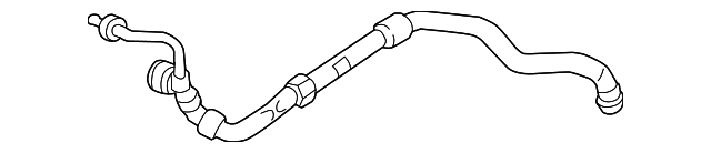 17128740117 - 2016-2018 BMW 330e Outlet Hose (17-12-8-740-117) | BMW of ...