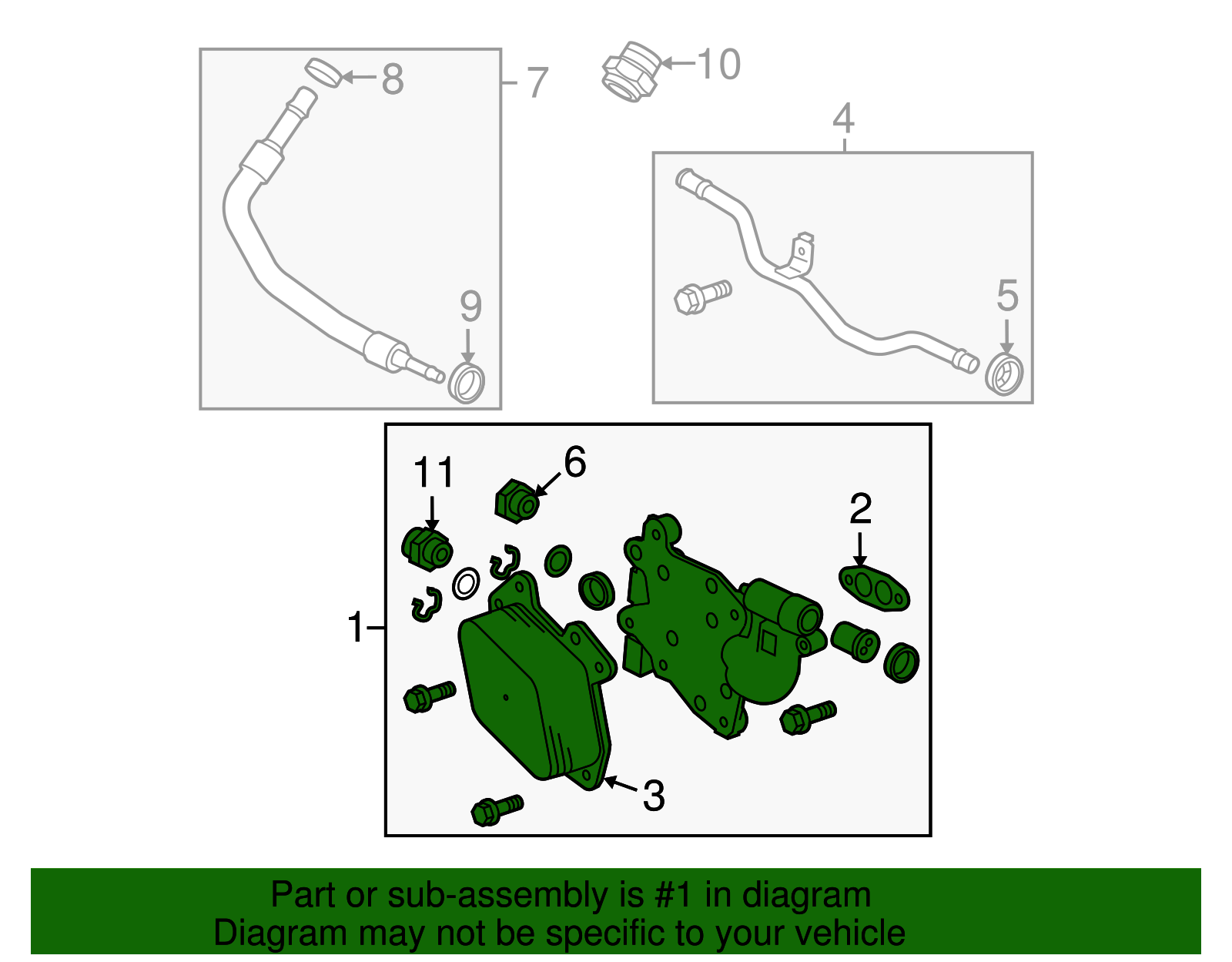 2009-2015 GM Engine Oil Cooler 12606576 GM | GMPartsDirect.com