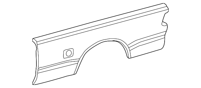 65816-0C031 - Outer Panel - 2000-2006 Toyota Tundra | OEM Genuine ...