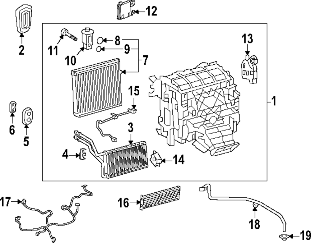 2023-2025 Lexus Temp Door Actuator 87106-33310 | OEM Parts Online