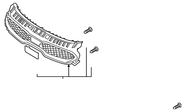 86350-J5200 - Upper Grille 2018-2020 Kia Stinger | Kia.Parts Store