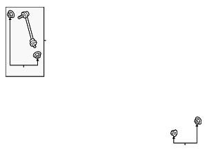 2019-2020 Volvo Stabilizer Link 31658287 | TascaParts.com
