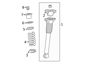 167-320-44-00 - Shock Absorber 2020-2024 Mercedes-Benz | Mercedes-Benz ...