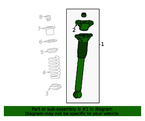 167-320-44-00 - Shock Absorber 2020-2024 Mercedes-Benz | Mercedes-Benz ...