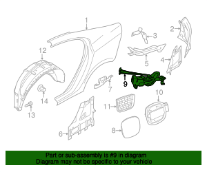 31278861 - Lock Actuator - 2011-2018 Volvo | Volvo OEM Parts Direct