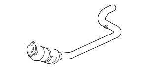 Genuine OEM Catalytic Converter Part# LR116934 Fits 2020 Land Rover ...