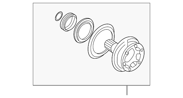 Genuine BMW 33-13-1-428-851 | Stub Shaft | FREE Shipping on Most Orders ...