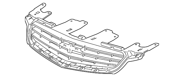 2014-2015 Chevrolet SS Upper Grille 92264782 | GMPartsDirect.com