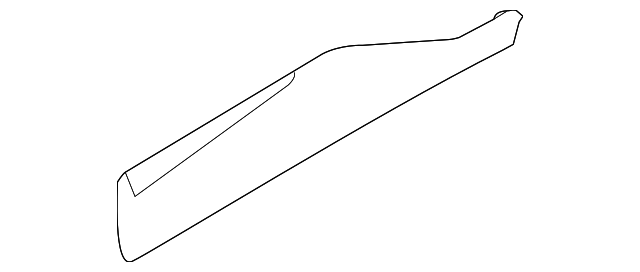 2015-2024 Nissan Murano Lower Molding 82870-9UA0A | Nissan Parts Central