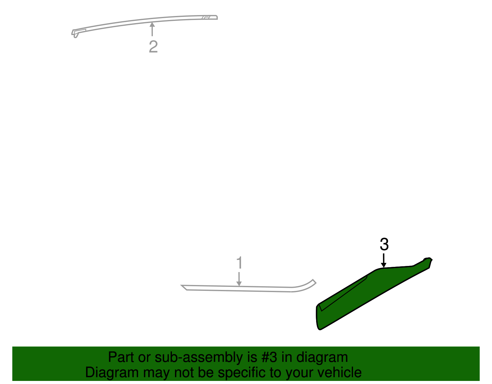 2015-2024 Nissan Murano Lower Molding 82870-9UA0A | Nissan RVA