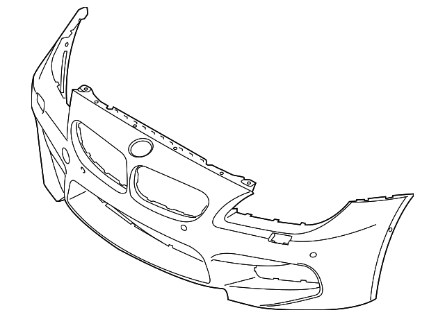 Genuine BMW 51-11-8-056-808 | Bumper Cover | FREE Shipping on Most ...