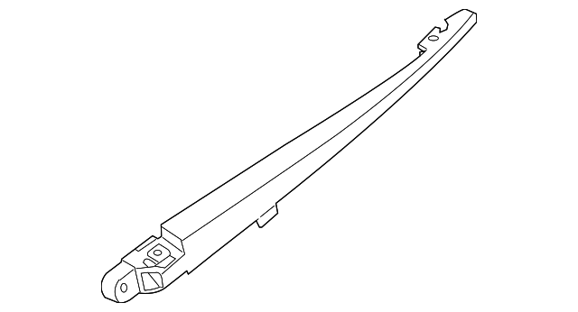 2004-2015 Nissan Arm Assembly Rear Window Wiper 28781-7S000 | QuirkParts