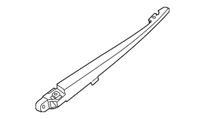 2004-2015 Nissan Arm Assembly Rear Window Wiper 28781-7S000 | QuirkParts