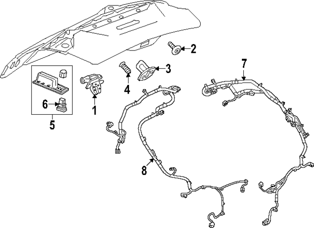 2021 Buick Envision F Harness 84988442 | QuirkParts