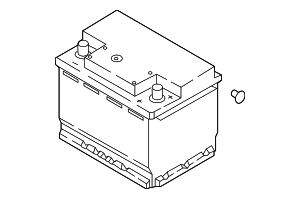 2013-2025 Volkswagen Vehicle Battery 5K0-915-105-G | OEM Parts Online