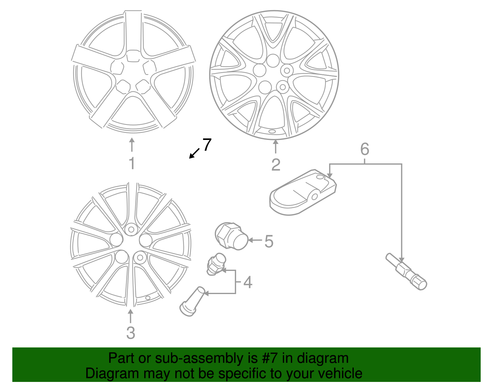 BBM2-37-190 - 2010-2015 Mazda - Center Cap | Mazda Parts Factor