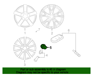 1988-2019 Mazda Wheel Nut B00237160B | QuirkParts