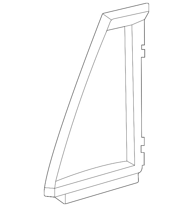 68188-0E040 - Glass Weather-Strip - 2020-2023 Toyota Highlander | OEM ...