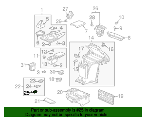 1997-2009 Honda Cap, Socket 39623-S10-A01 | Honda Parts Online
