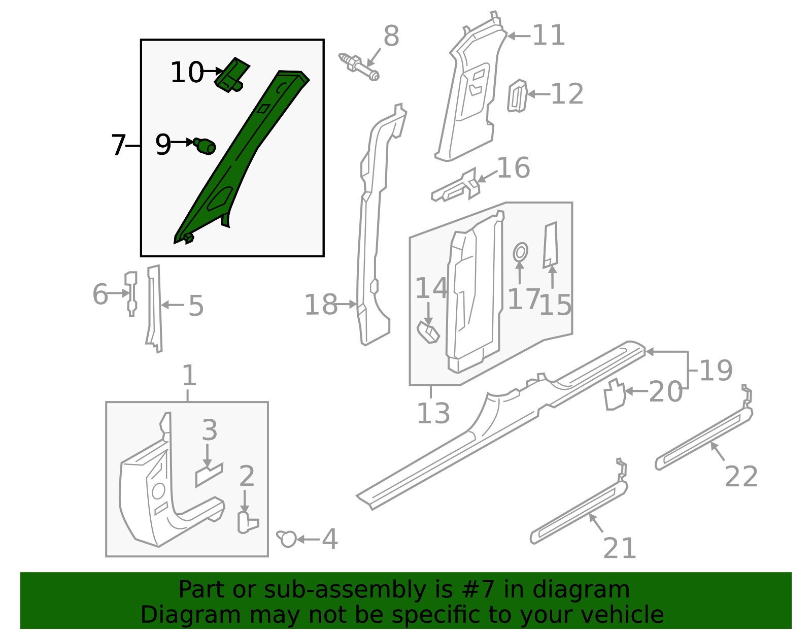 2023-2024 Audi | Windshield Pillar Trim | 4M8-867-233-N-FJ3 | European ...