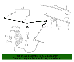 2019-2023 Ram 1500 Hose 68291573ac | TascaParts.com