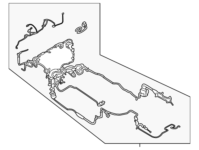 2014-2019 Porsche Wire Harness 981-612-901-00 | Sunset Porsche Parts