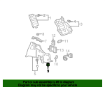 2008-2013 Toyota Highlander Tie Down Hook 66310-32010-C0 | OEM Parts Online