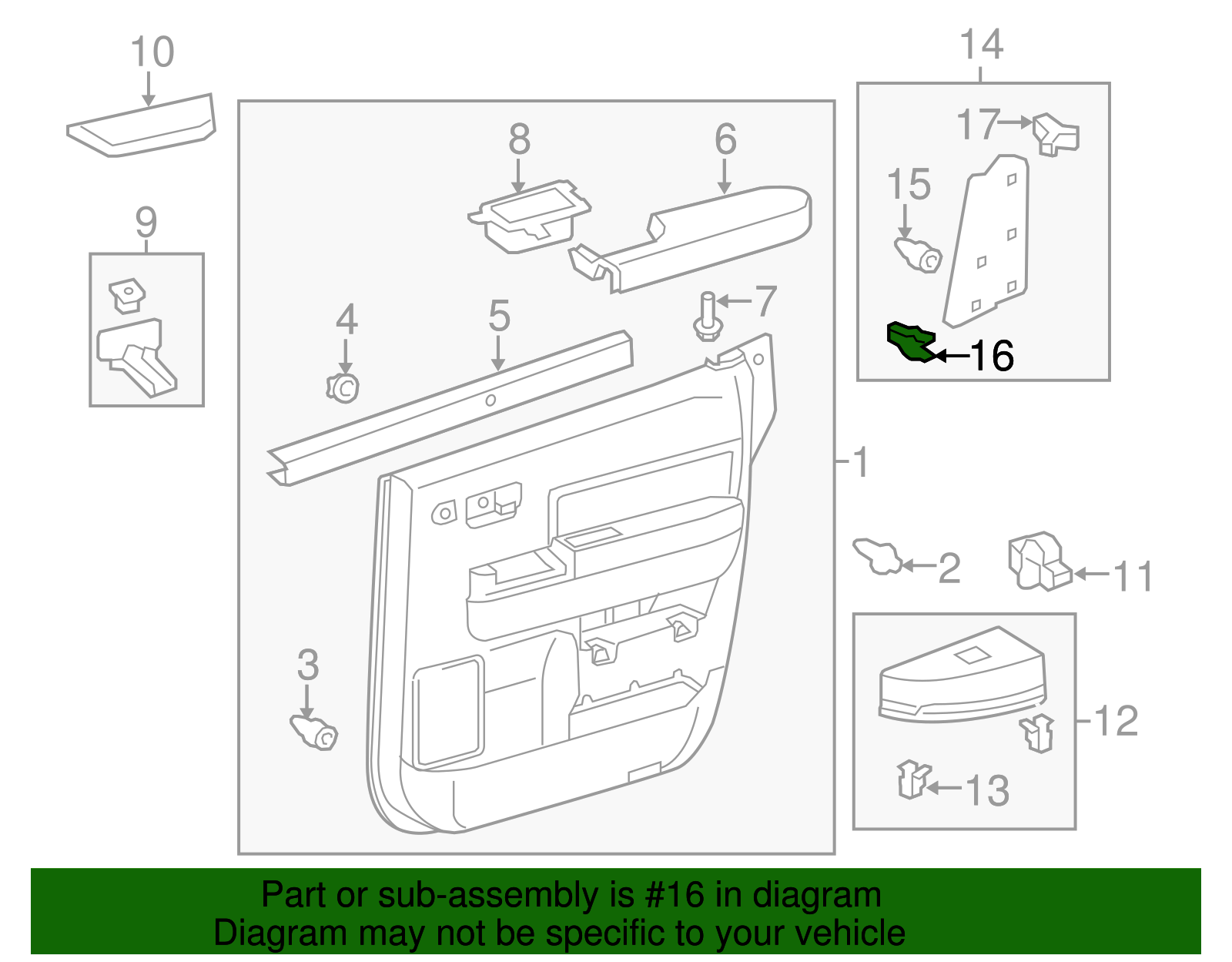 2000-2025 Toyota Switch Bezel Clip 90467-10203 | Toyota Parts Center