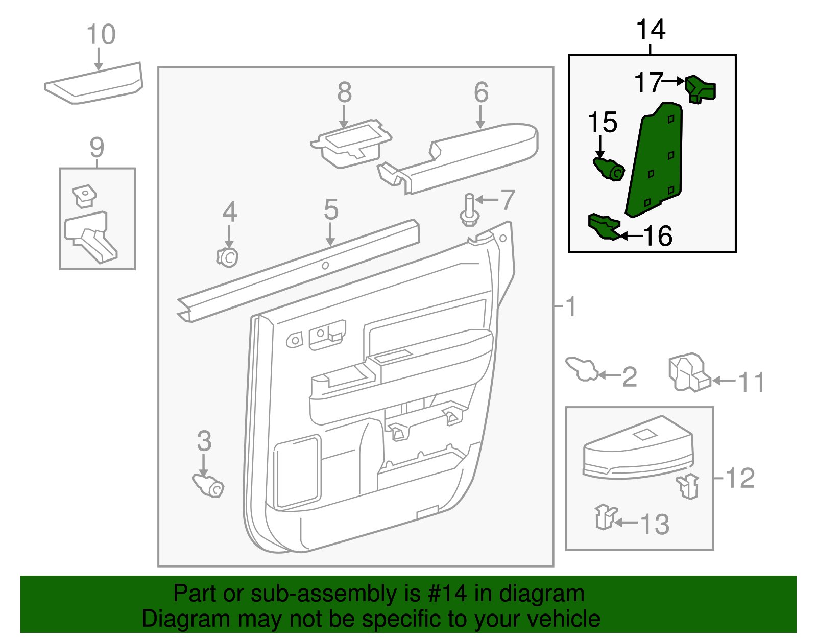 2007-2021 Toyota Tundra Frame Trim 67674-0C020-C0 | Toyota Parts Center