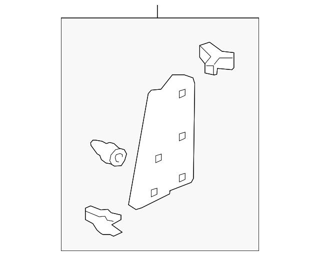 2007-2021 Toyota Tundra Frame Trim 67674-0C020-C0 | Toyota Parts Center