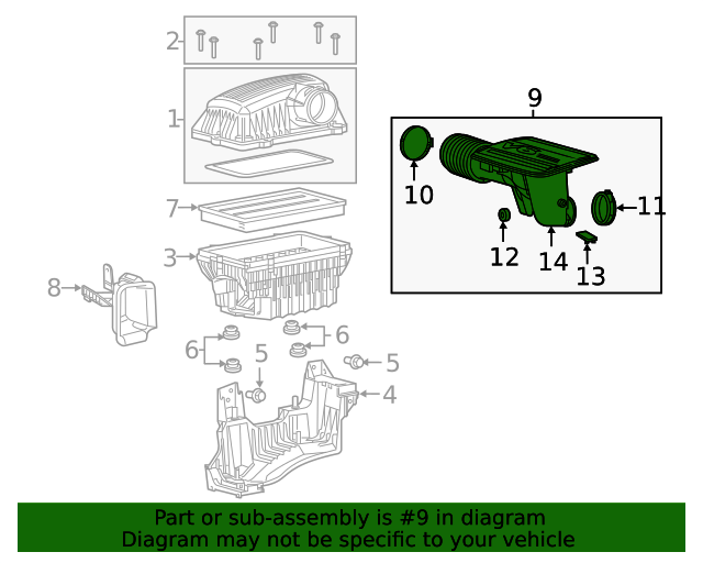 2019 Ram 1500 Resonator Assembly 68264886AB | TascaParts.com