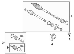 04437-08120 - CV Joint Boot Kit 2017-2024 Toyota | AutoNationParts.com