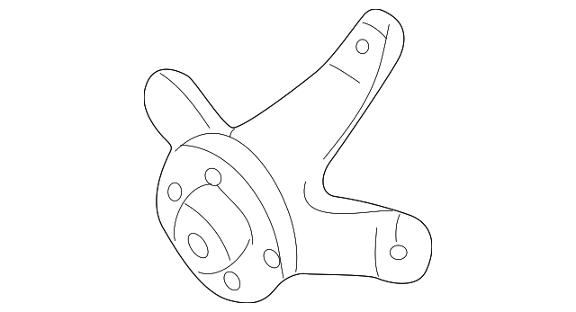 2001-2004 Nissan Pathfinder Pulley Bracket 21046-4W000 | TascaParts.com