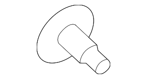 009-990-62-04 - Center Rail Bolt 2016-2023 Mercedes-Benz Metris ...