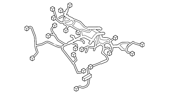 2023-2024 Genesis GV80 Engine Harness 91400-T6081 | OEM Parts Online