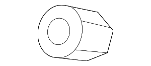 2009-2023 Mitsubishi Intermediate Pipe Nut MR571083 | Auto Parts