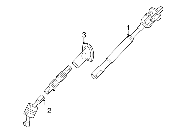 W (S)Shaft 85721658 | GMC Parts Canada