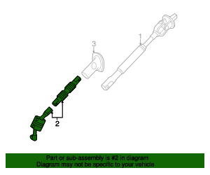 2015-2019 GM (Replaces 85104190) W (S)Shaft 85721658 GM | GMPartsDirect.com