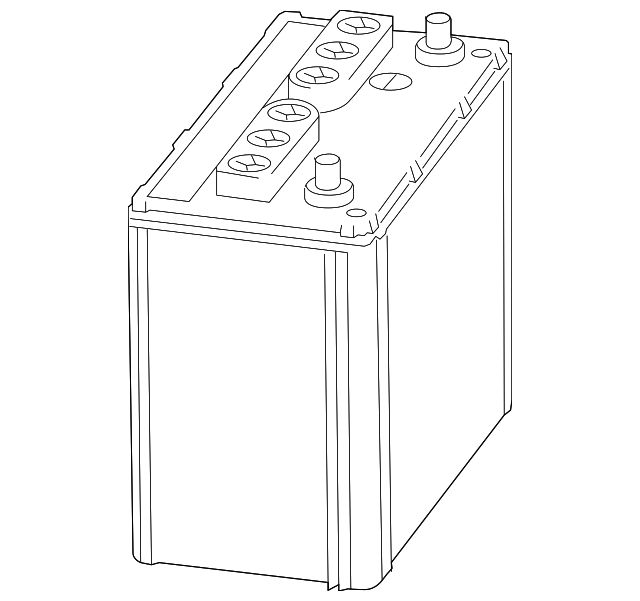 28800-20060 - Vehicle Battery - 2006-2010 Toyota Highlander | OEM ...