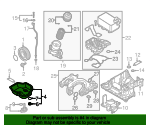 2013-2016 Volkswagen Touareg Oil Pan 059-103-602-AB | QuirkParts