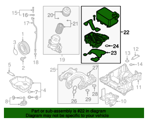 2013-2016 Volkswagen Touareg Engine Oil Cooler 059-117-015-P | OEM ...