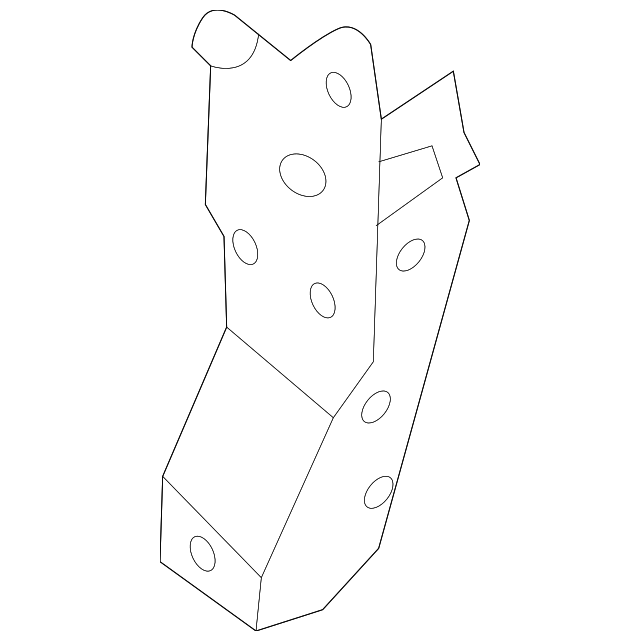 G51F1-3SHMA - Front Bracket - 2013-2015 Nissan Sentra | Conicelli Nissan