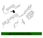 2013-2019 Nissan Sentra Bracket - Passenger Side (RH) G51D1-3SHMA ...